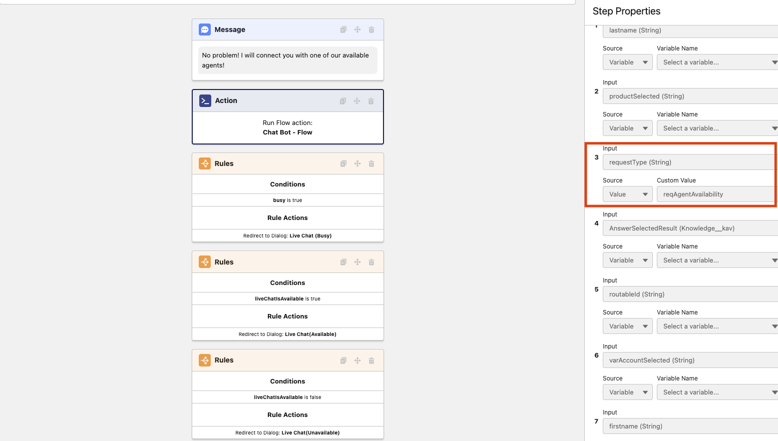 Simplifying Chat Bot Using Einstein Bot and Flow in Salesforce ...